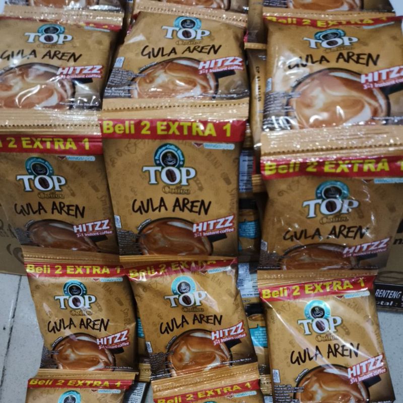 Jual TOP KOPI GULA AREN RENTENG ISI 15 PCS | Shopee Indonesia