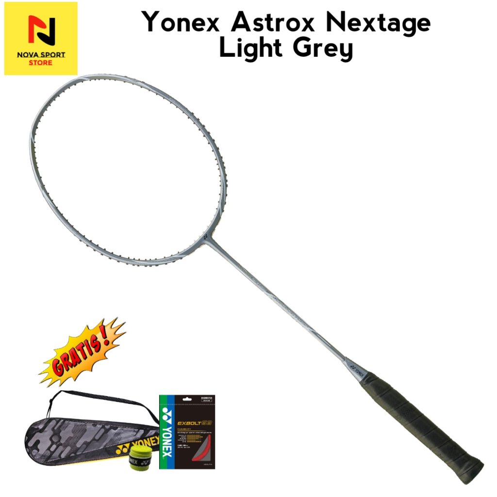 Jual Raket Badminton Yonex Astrox Nextage Light Grey | Shopee Indonesia