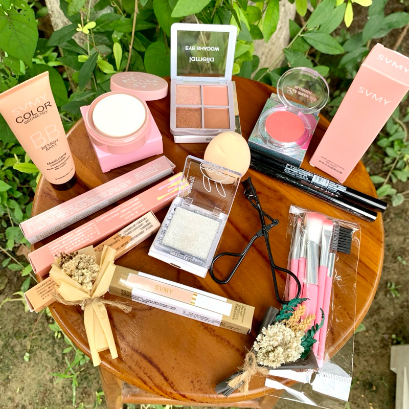 Jual Paket Make Up Lengkap 14in1 Basic | Satu set kecantikan rias wajah ...