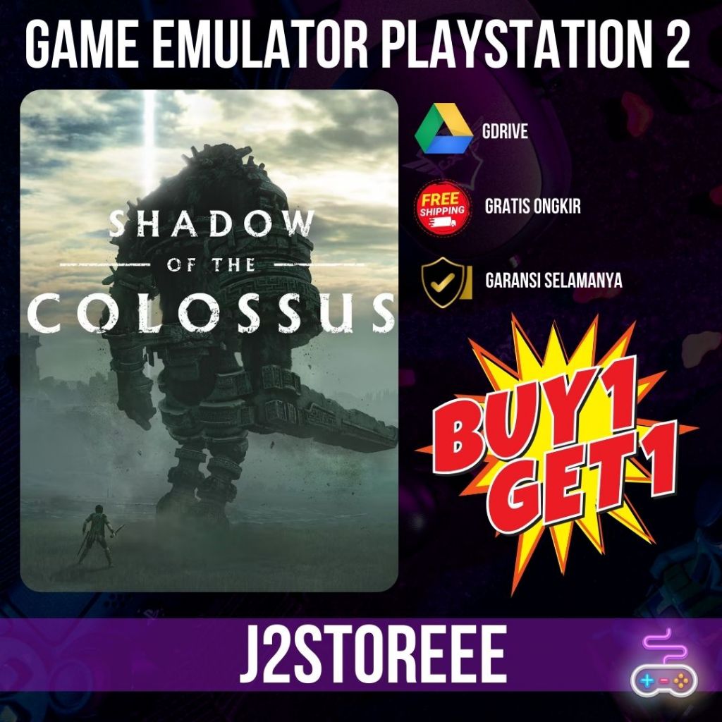 Jual J2storeee - Shadow of the Colossus | GAME EMULATOR | PCSX2 | FOR ...