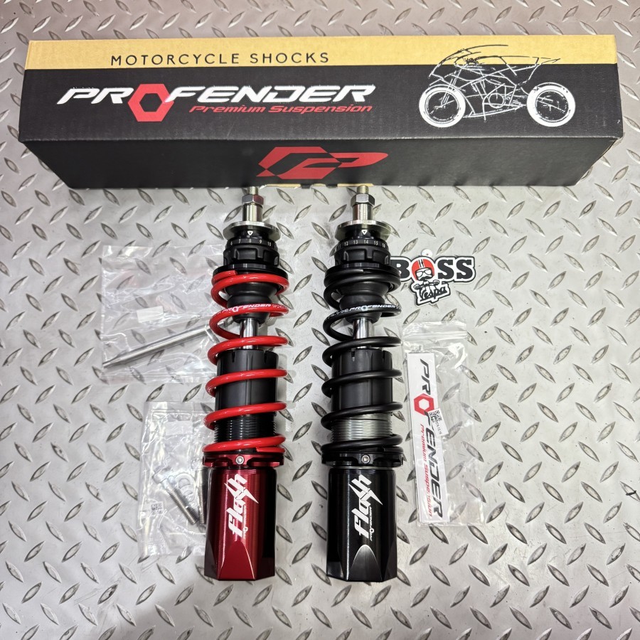 Jual Shock Profender Flash Series Low 205mm Front Vespa Sprint ...