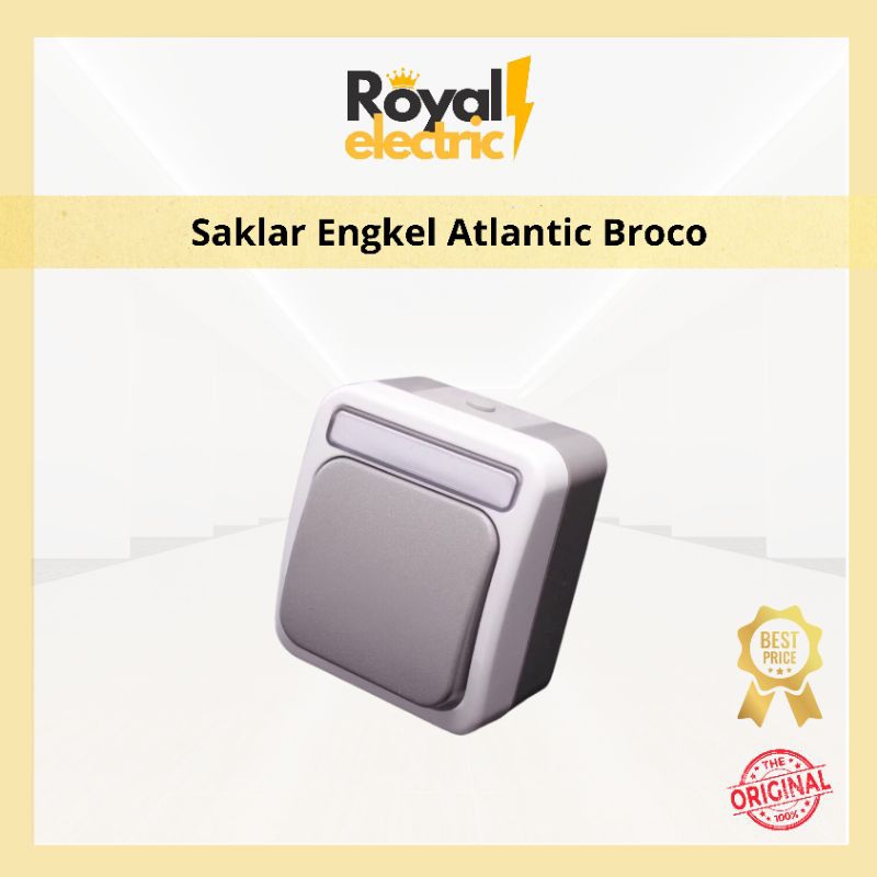 Jual Broco Electrical Atlantic 2161 Saklar Engkel | Shopee Indonesia