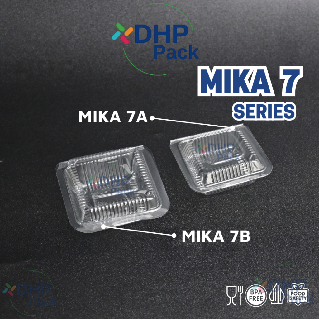 Jual Mika Bening series 7, 7A , 7 B Mika kue , ukuran kecil Bahan PET higienis , food Grade isi ...