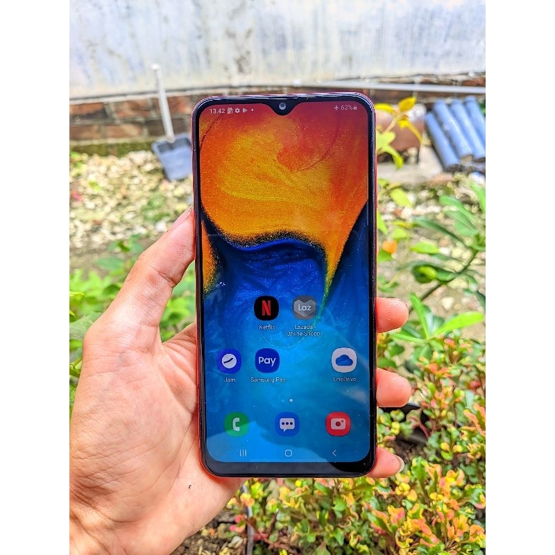 Jual Samsung A20 ram 3/32 Bekas Second minus shadow mesin normal ...