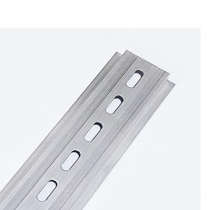 Jual Din rail MCB bahan alumunium 1 fungsi / Rel dudukan MCB panel 1 ...