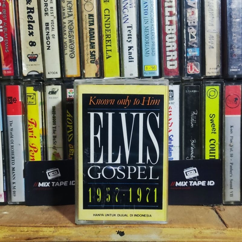 Jual Kaset Pita - Elvis Presley - Gospel - Radio Tape - Kaset - Radio ...