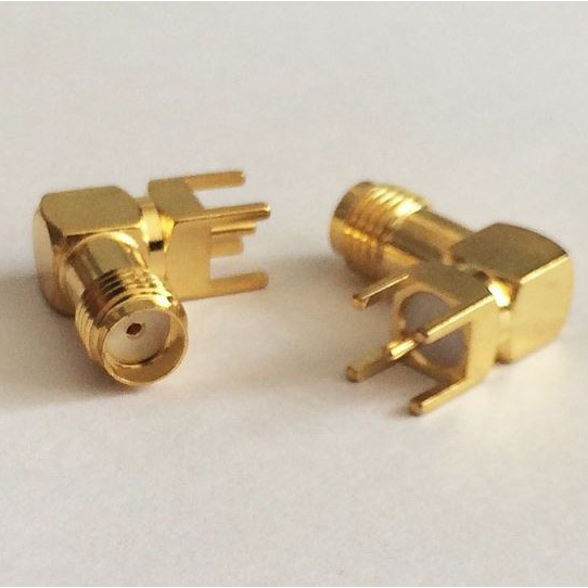 Jual SMA Connector Antenna Socket 145mm Female jack L RPSMA RP-SMA PCB ...