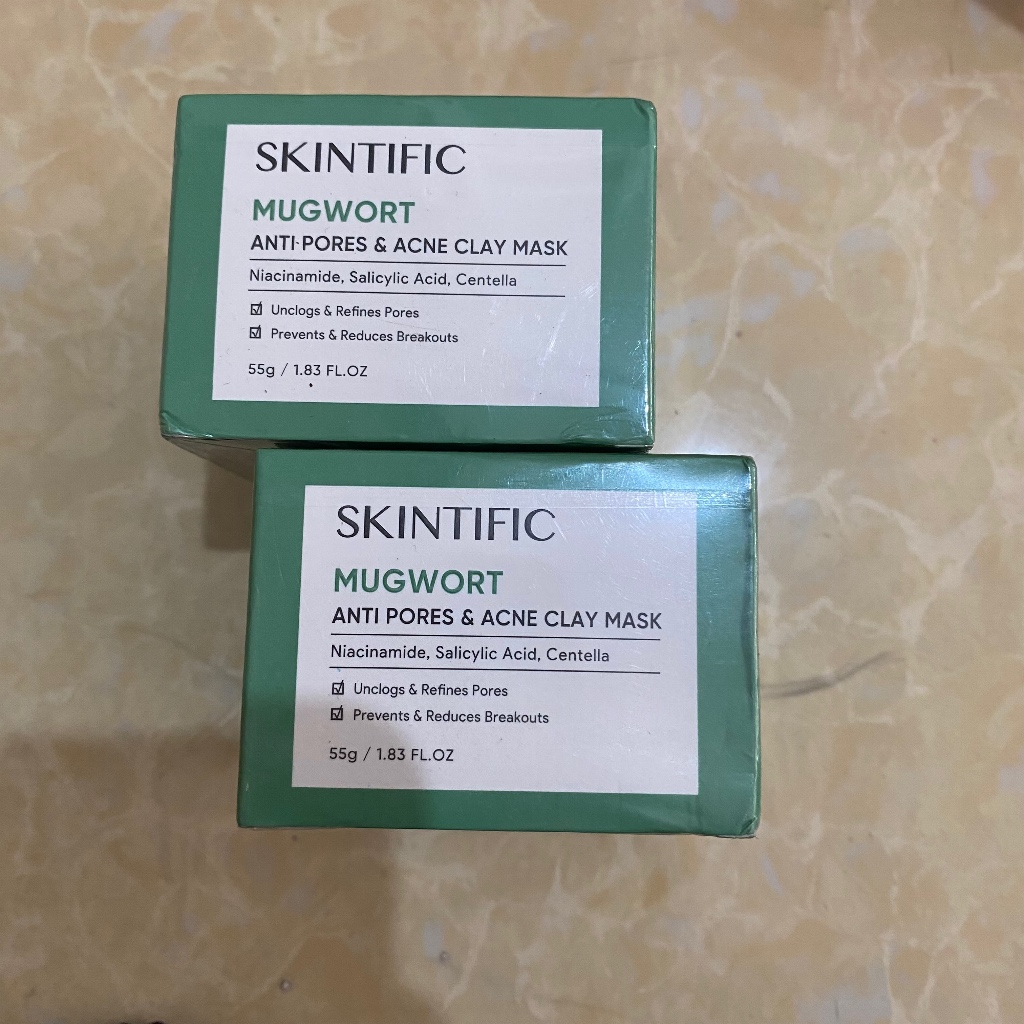 Jual SKINTIFIC MASKER MUGWORT | Shopee Indonesia