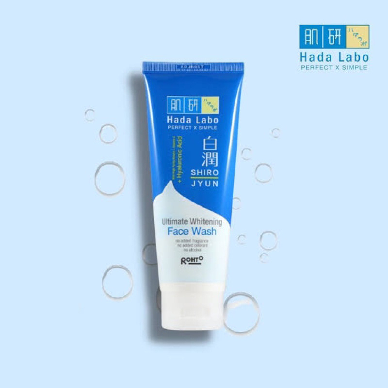 Jual HADA LABO SHIROJYUN ULTIMATE WHITENING FACE WASH 100 GR | Shopee ...