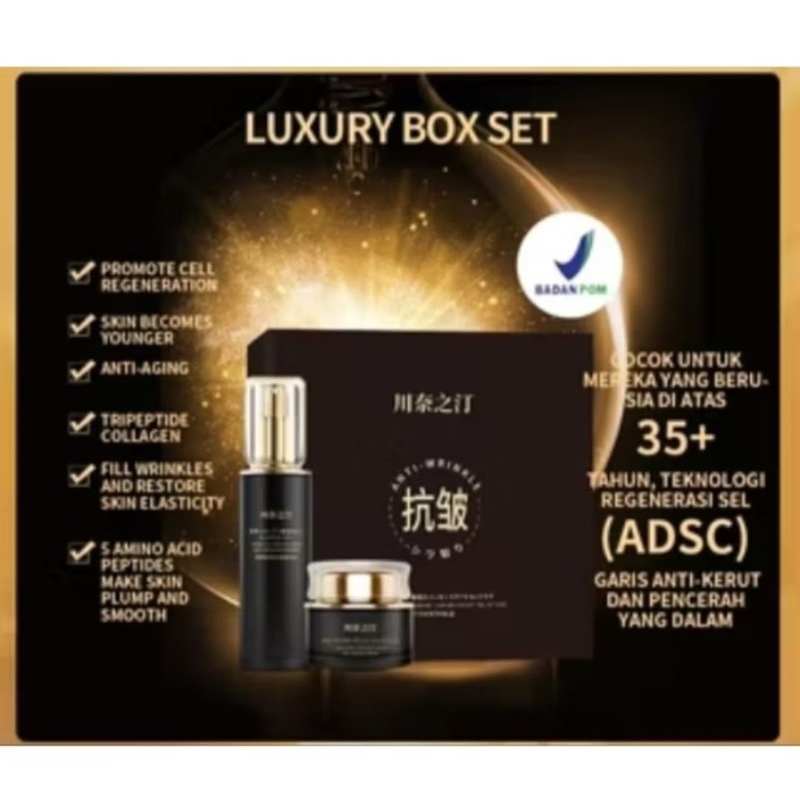 Jual Badan POM Luxury Box Set Anti-Aging TAHUN, Teknologi Regenerasi ...