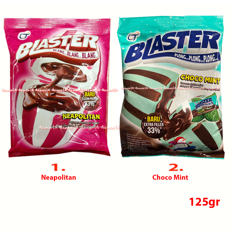 Jual Blaster 125gr Blang Blang Blang Neapolitan Stroberi Vanilla Isi ...