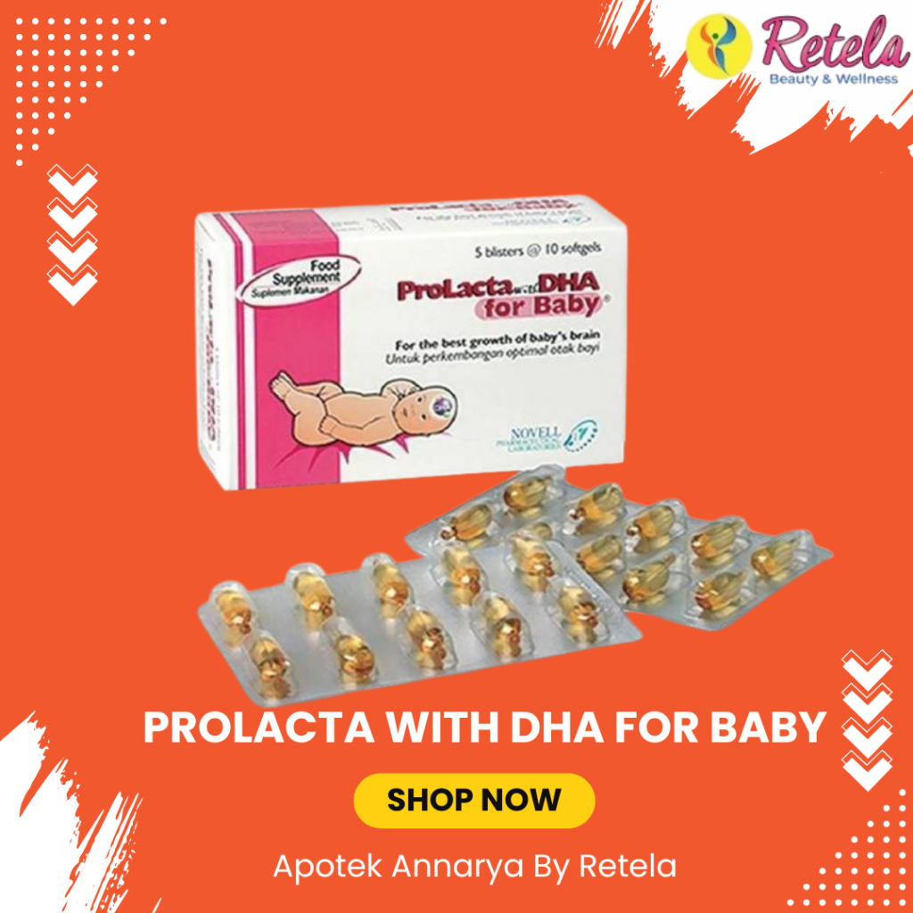 Jual Prolacta With DHA For Baby 1 Strip 10 Tablet | Shopee Indonesia