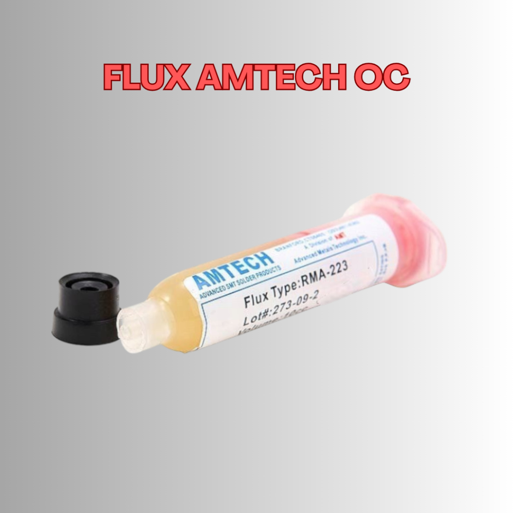Jual FLUX Pasta Amtech/ Minyak solder RMA223 10cc | Shopee Indonesia