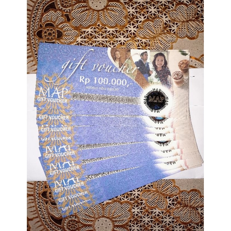 Jual voucher MAP fisik | Shopee Indonesia