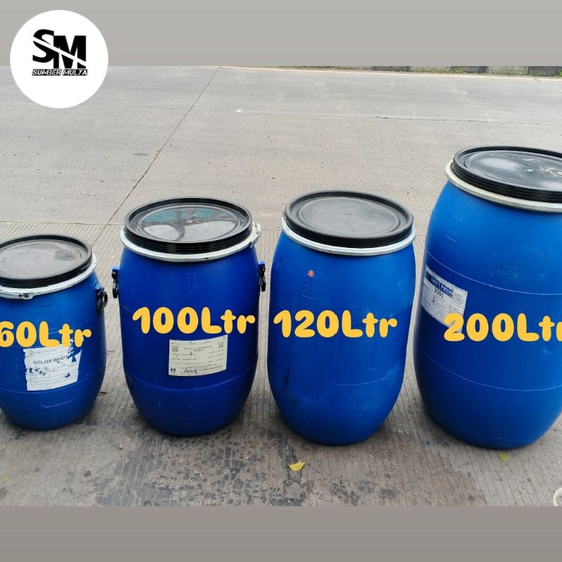 Jual Tong Sampah Besar/Drum Plastik/Tong Air/Tong Bekas 100 Liter ...