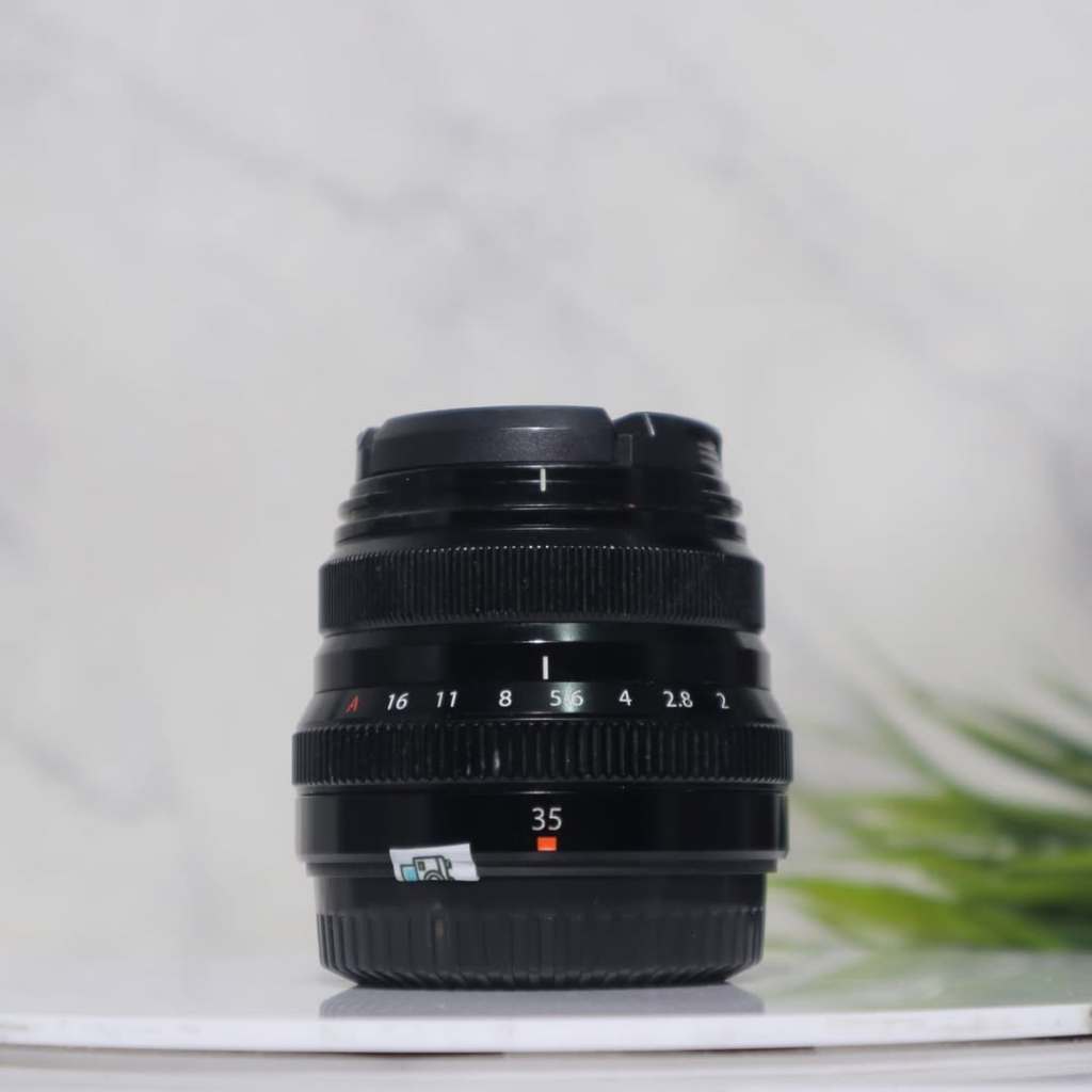 Jual Lensa Fix Fujifilm Fujinon XF 35mm f2 R WR Fullset Likenew No ...