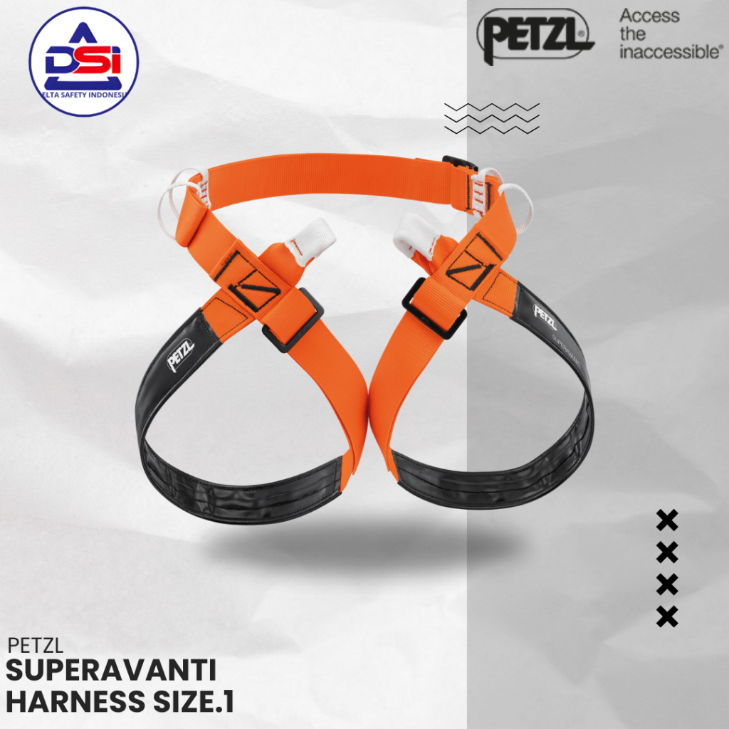 Jual Petzl Superavanti C012AA00 Seat Caving Harness Size 1 Original ...