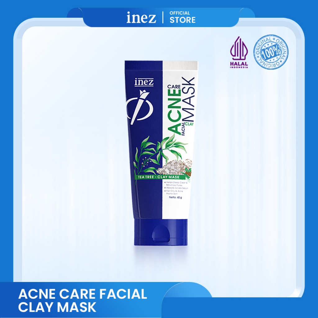 Jual Inez Acne Care Facial Clay Mask | Shopee Indonesia