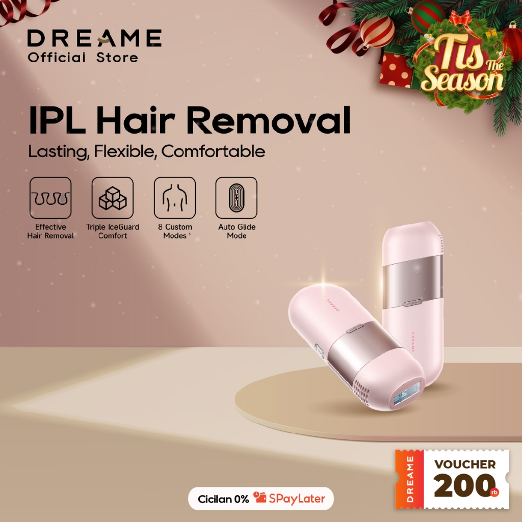 Jual Dreame Sapphire IPL Hair Removal Cooling System Portable | Alat Penghilang Bulu | Shopee ...