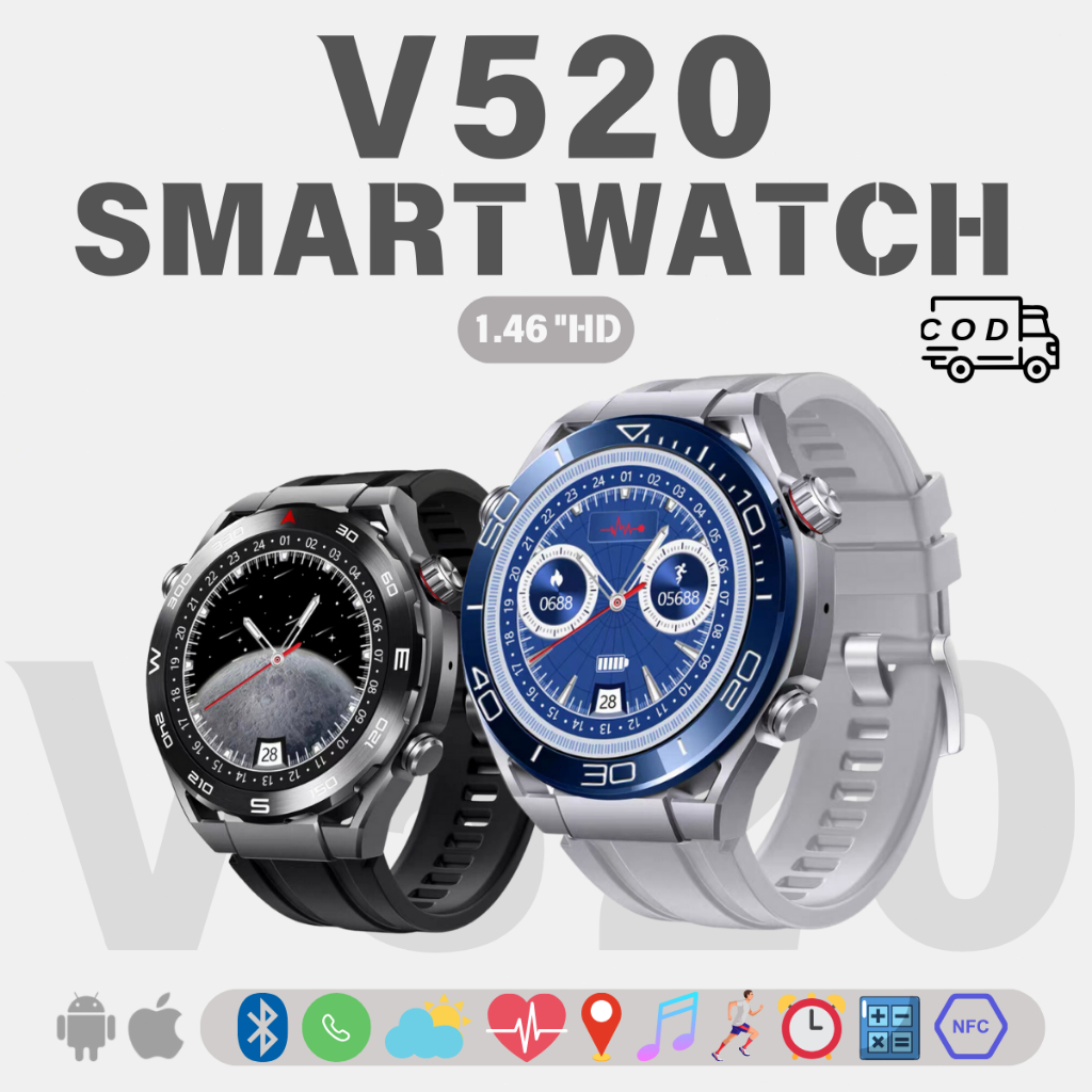 Jual [100% ORIGINAL] Smartwatch V520 Max Muslim Watch Ultimate muslim ...