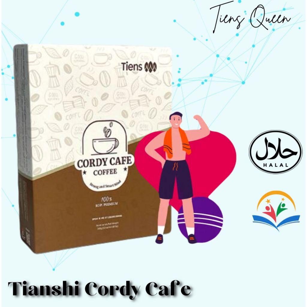 Jual Tiens Cordy Cafe Kopi Kuat Tahan Lama Original 100% Ampuh Minuman ...