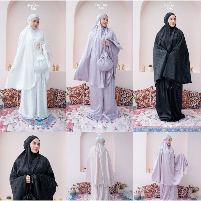 Jual MUKENA ZALIFA ARMINA PRAYER SET TERBARU. MUKENA ZALIFA PRAYER SET ...