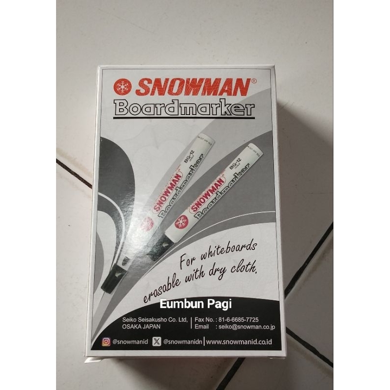 Jual Spidol Snowman Boardmaker 1PACK | Shopee Indonesia