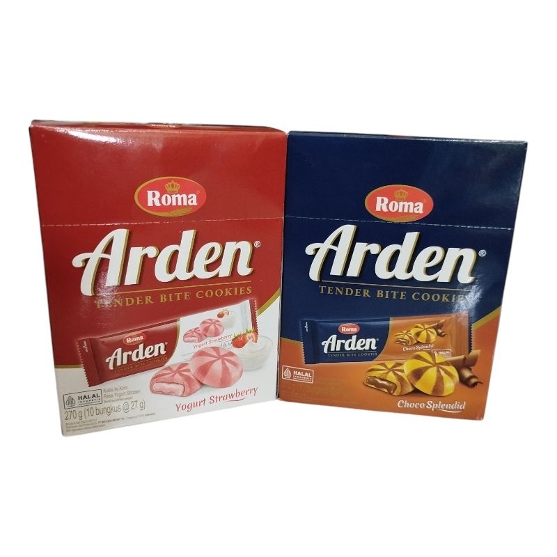 Jual roma arden biskuit roti crakers cookies choco isi 10 pcs | Shopee ...