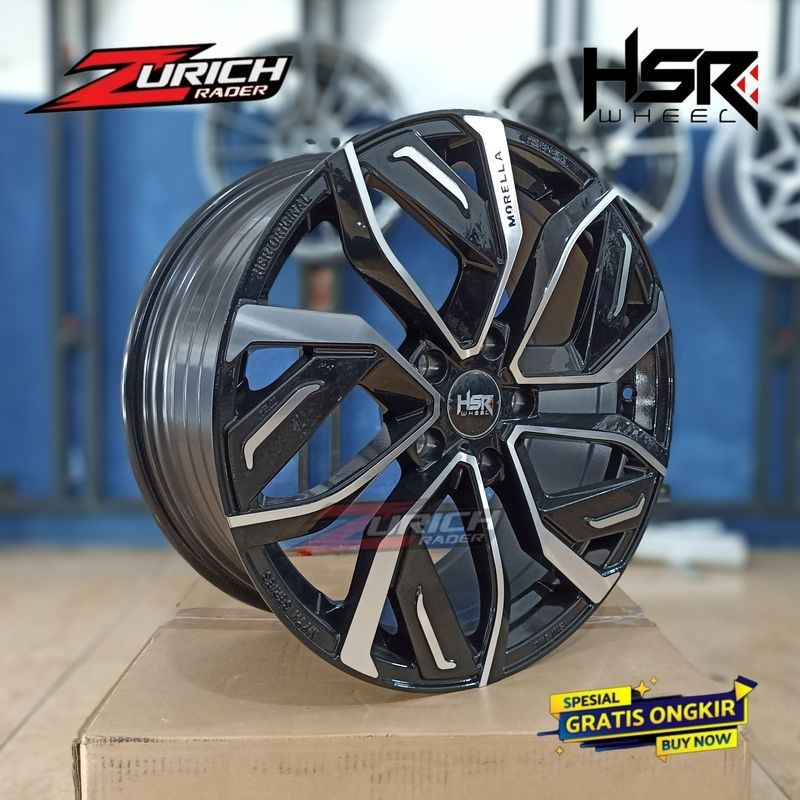 Jual Velg Mobil Ring 18 Hsr Wheel Morella R18 Pelek Lexus Duster Stargazer Voxy Vellfire Hrv ...