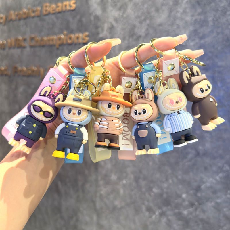 Jual keychain labubu new edition gantungan labubu model terbaru viral ...
