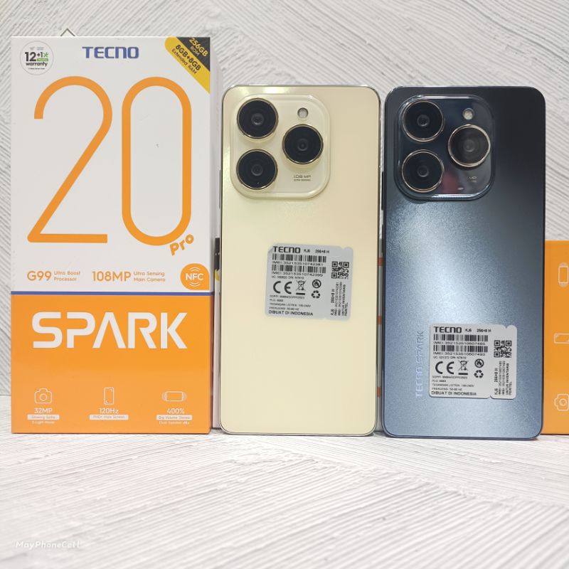 Jual Tecno Spark 20 Pro NFC 12/256GB 8/256GB Handphone Second Bekas ...