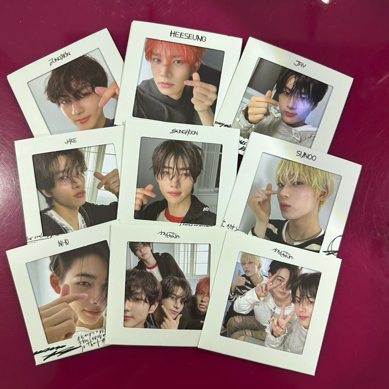 Jual ( OFFICIAL ) ENHYPEN - INSTANT MINI PHOTO SET | Shopee Indonesia