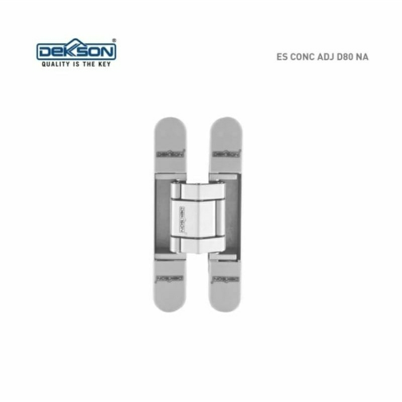 Jual Concealed Hinge Dekkson Adjustable ES CONC D80 Silver/Black ...