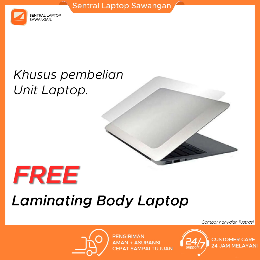 Jual LAMINATING PROTECTOR BODY BELAKANG LAPTOP AGAR TIDAK TERGORES ...