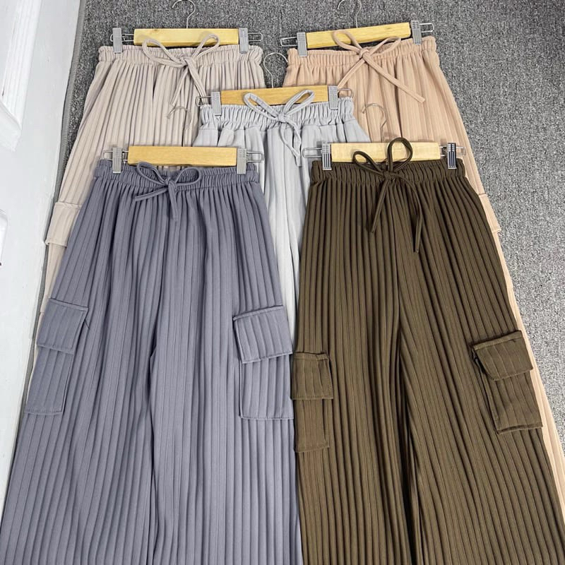 Jual FAFASHION | CELANA KULOT KNIT HORNET CARGO PREMIUM CARGO PANTS ...