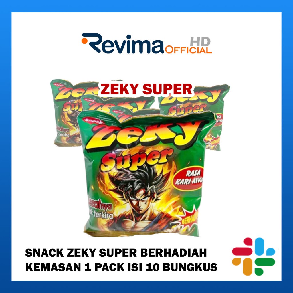 Jual Snack Ciki ZEKY SUPER BERHADIAH Kemasan 1 Pack isi 10 Bungkus | Shopee Indonesia