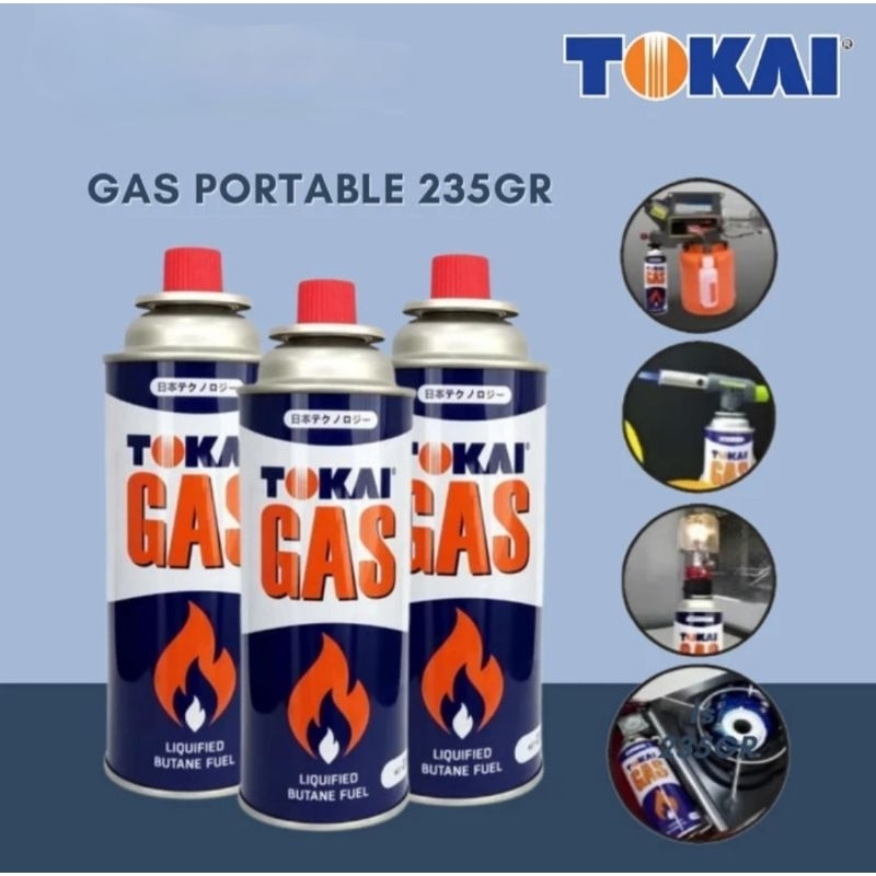 Jual TOKAI GAS KALENG PORTABLE 235GR | Shopee Indonesia