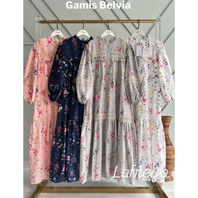 Jual GAMIS KATBOL BELVIA BY LFY (JUMBO) | Shopee Indonesia