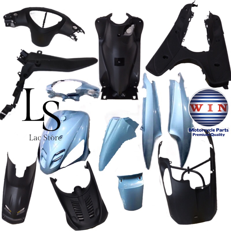 Jual Full Body Lengkap Kasar Halus Mio Sporty Warna Biru muda Telur ...