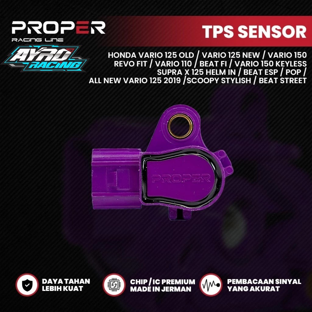 Jual SENSOR TPS PROPER RACING LINE SENSOR TPS VARIO 110 125 150 BEAT FI ...
