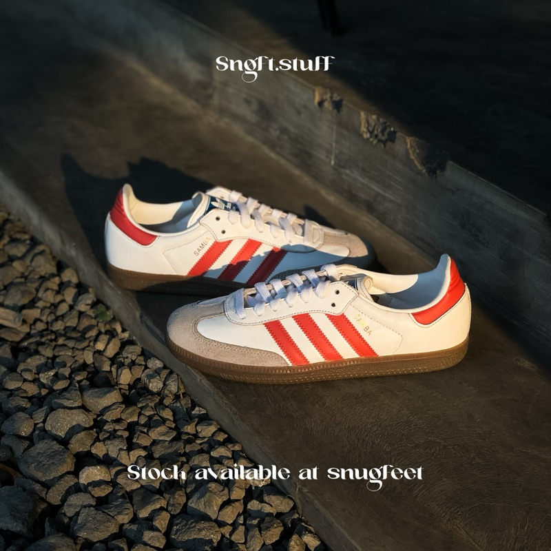 Jual Adidas Originals Samba OG White/Multicolor/Grey | Shopee Indonesia