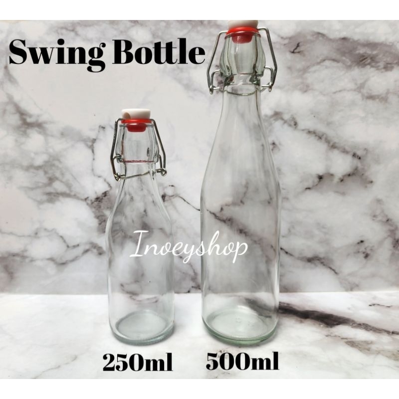 Jual SWING BOTTLE / GLASS JAR / BOTOL KACA | Shopee Indonesia