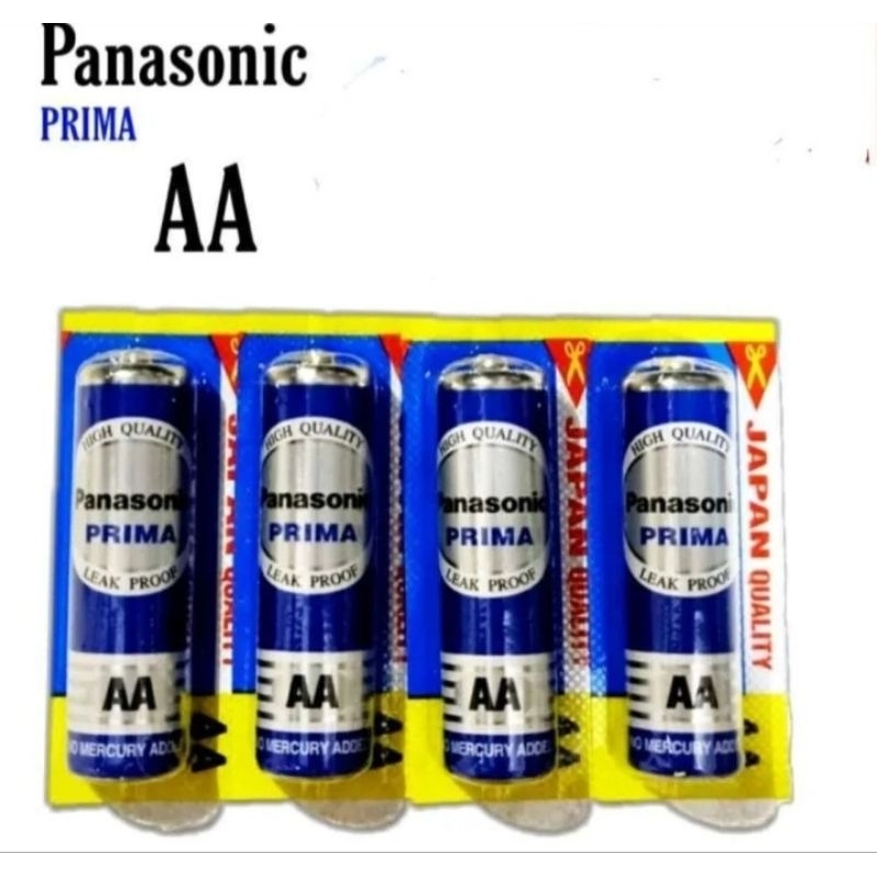 Jual Battery Baterai Panasonic Prima AA / A2 Biru Harga Satuan (HARGA 1 ...
