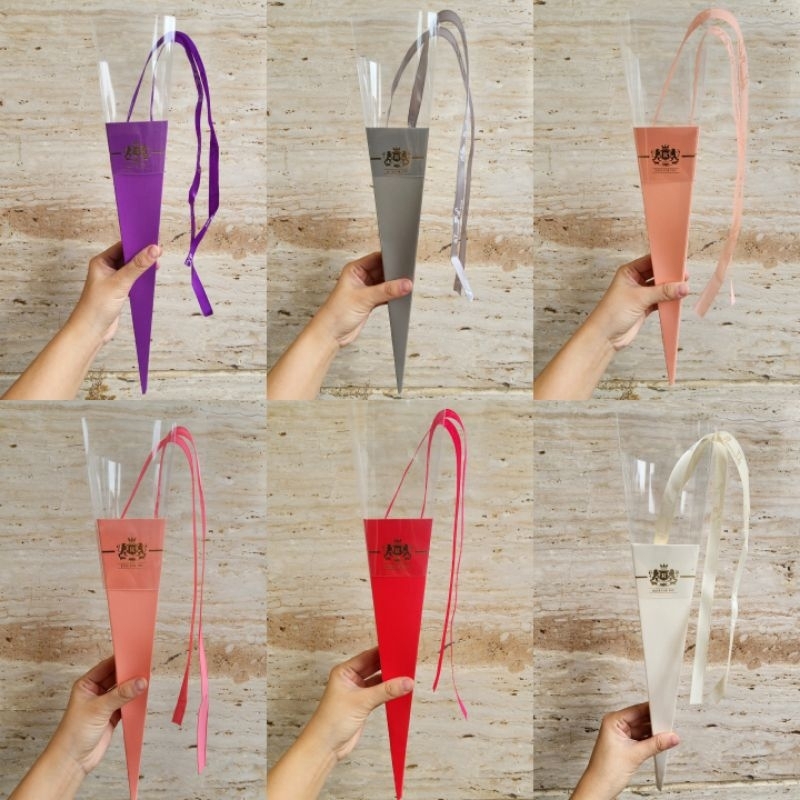 Jual Single Rose Box / Selongsong Bunga Mawar / Plastik Bunga Satuan ...