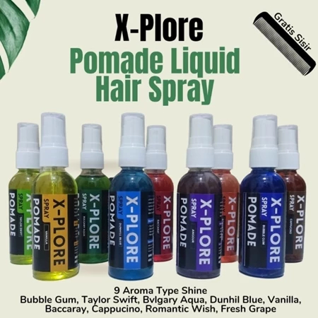Jual Pomade Spray Pomade Cair Pomade Liquid Xplore 60 Ml | Shopee Indonesia