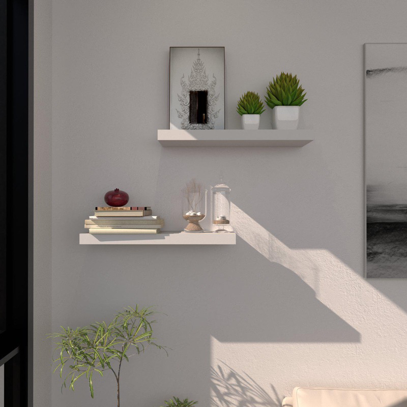 Jual Ambalan dinding panjang 50cm tebal 4cm lebih kuat lebih bagus ...