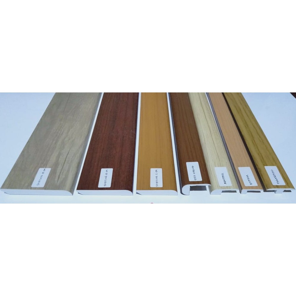 Jual Plint/Skirting/List Dinding Aksesoris Lantai Vinyl, SPC & Parket - Plint, Stepnosing ...
