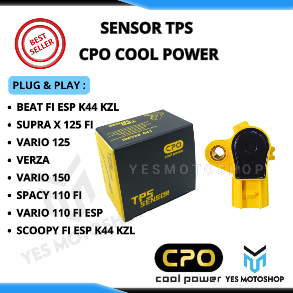 Jual SENSOR TPS CPO PRESISI BEAT FI VARIO 125 VARIO 150 NMAX AEROX PCX ...