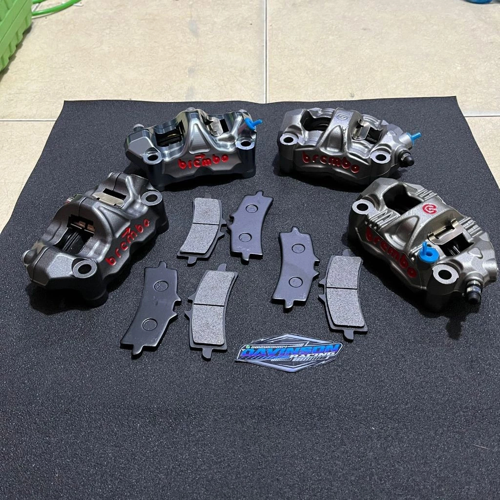 Jual Kampas Rem Cakram Kaliper big radial 4 piston M50 L3 gp4rx gp4rs m4 m7 gp premium 4p ...
