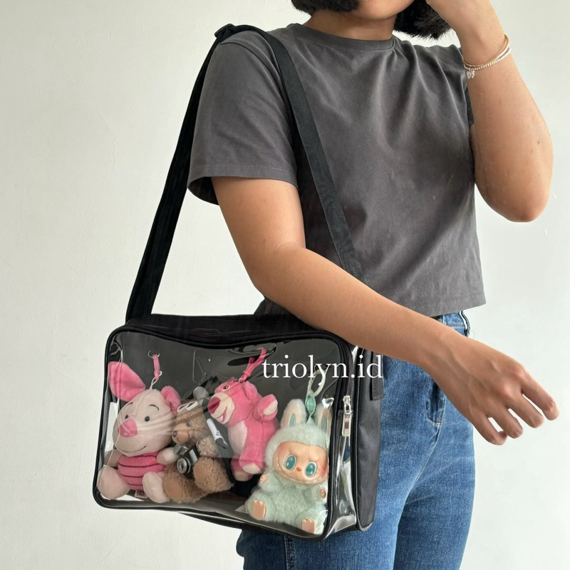 Jual ITABAG SlingBag NEW Boneka Badges Tas ITABAG Pin Cosplay Anime ...